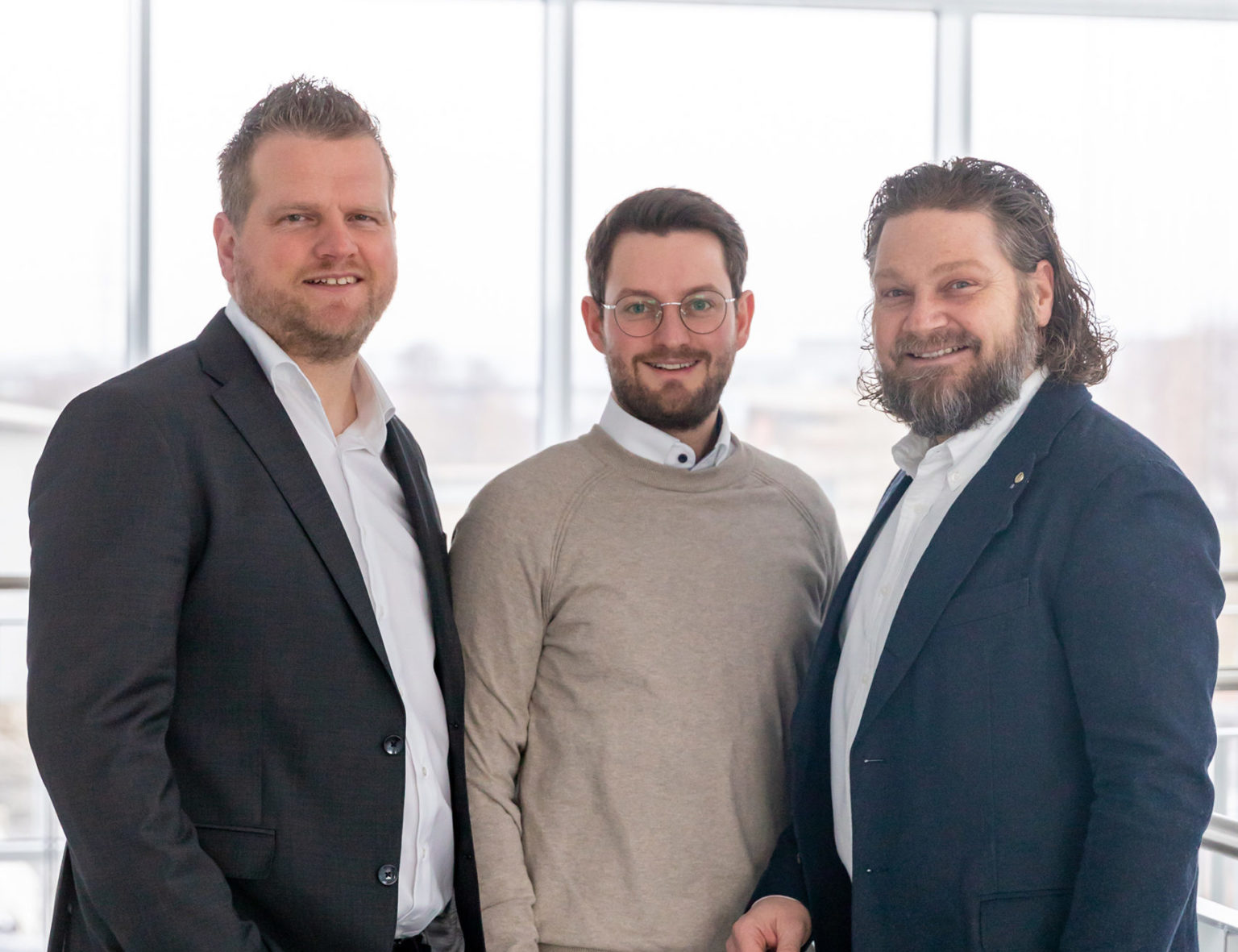 Neue Geschäftsführung: Florian Potthoff, Felix Fischer-Reinke und Mirco ...